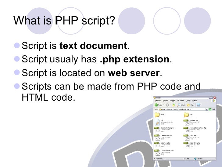 Php Hypertext Preprocessor Introduction