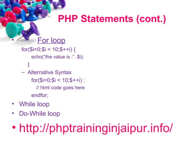 Introduction About PHP | PPT