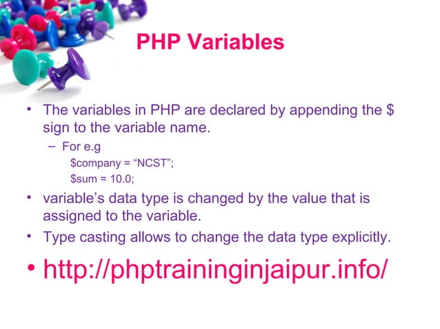 Introduction About PHP | PPT