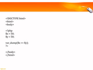Introduction To PHP | PPT