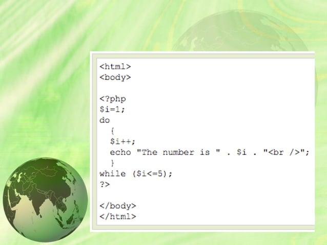 Php Lecture Notes Ppt Web Design And Html Internet