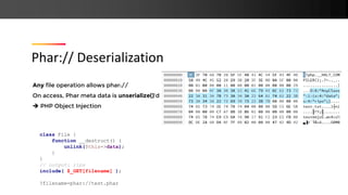 New PHP Exploitation Techniques | PPT