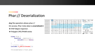 New PHP Exploitation Techniques | PPT