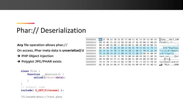 New PHP Exploitation Techniques | PPT