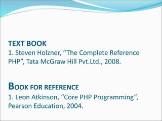 a brief introduction to PHP and how to use it. | PPT | Programming Languages | Computing