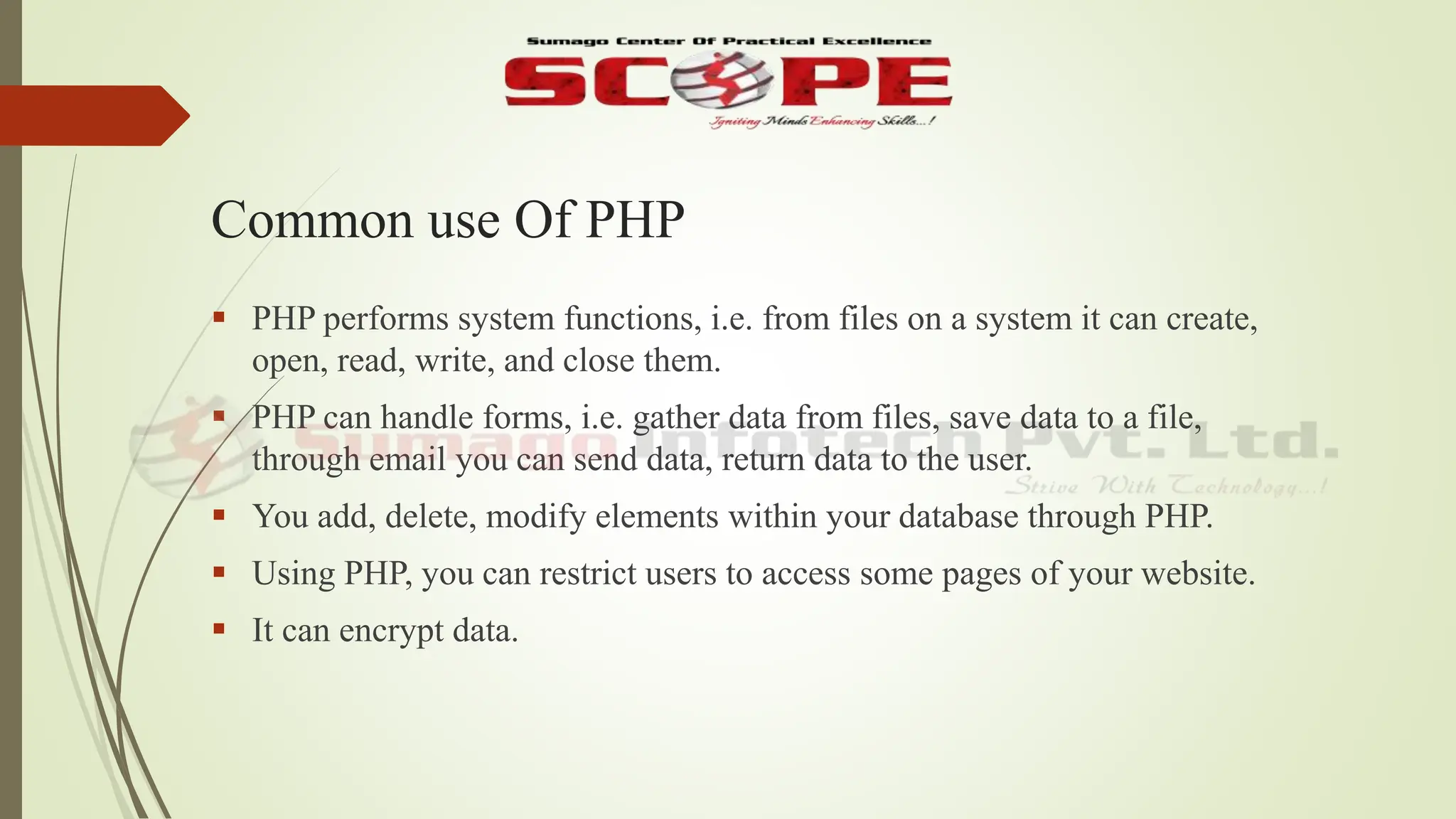 PHP.pptx is the Best Explanation of ppts | PPT
