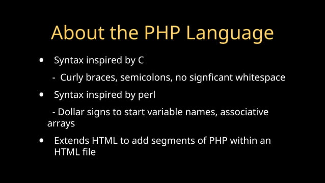 PHP - programing and pr155345345354553555 | PPT