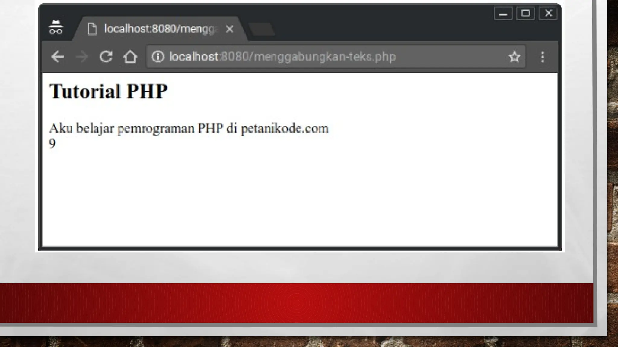 Belajar PHP dengan fungsi echo dan print f | PPTX