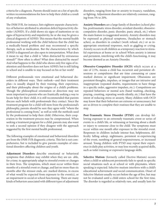 emotional disorder | PDF