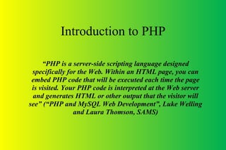 Php course-in-navimumbai | PPT