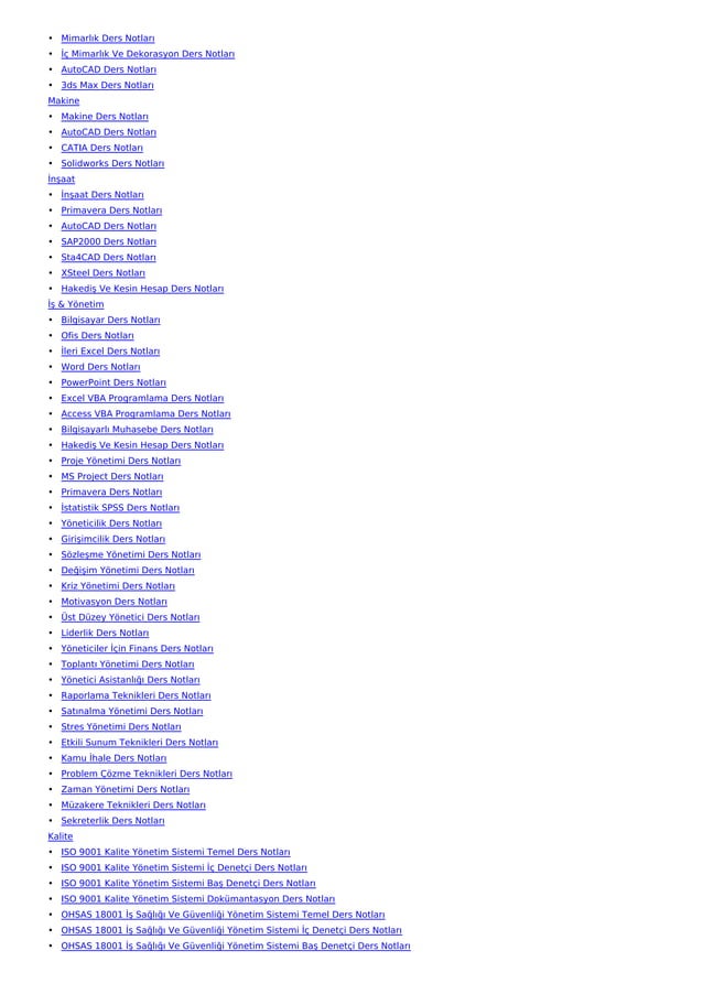 Php ders-notlari | PDF