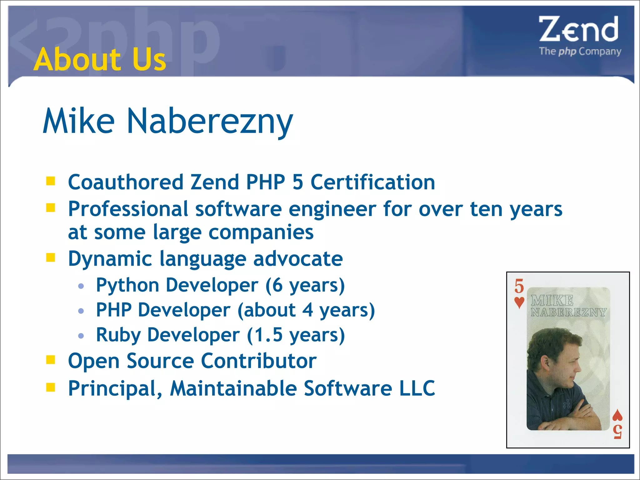 Php Development Best Practices Ppt