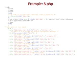 Php File Operations | PPT