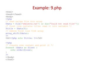 Php File Operations | PPT