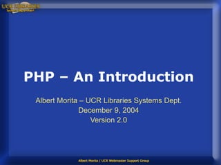 Php Intro | PPT