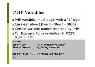 Php introduction | PPT