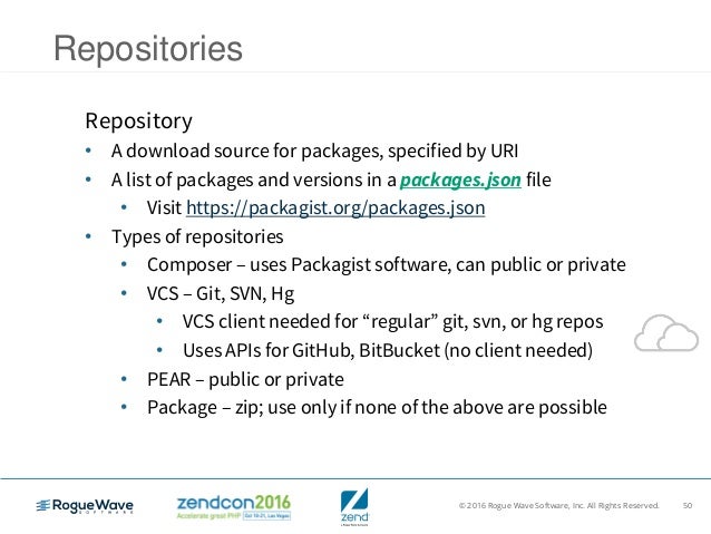 Php Dependency Management with Composer ZendCon 2016 Php Dependency Management with Composer ZendCon 2016