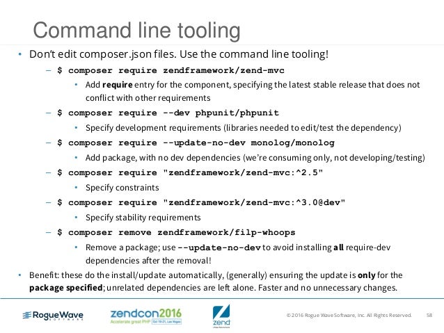Php Dependency Management With Composer Zendcon 2016