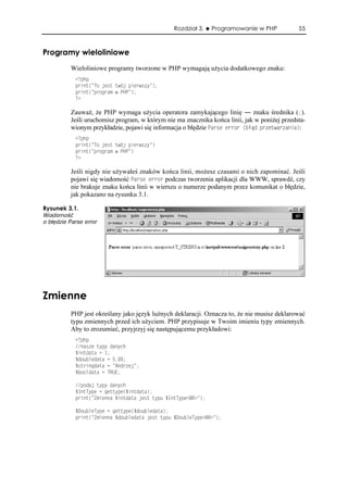 PHP. Programowanie w systemie Windows. Vademecum profesjonalisty | PDF