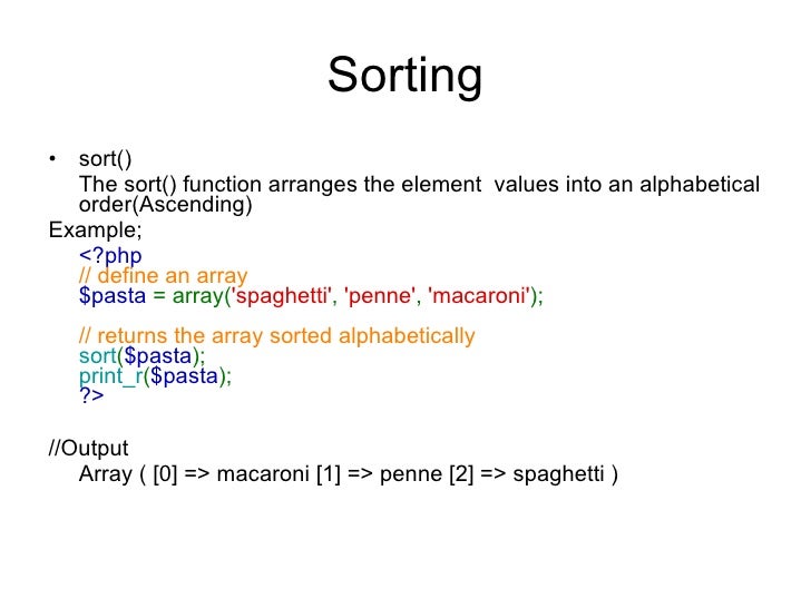 Php Sort Multidimensional Array By Value Alphabetically Design Corral