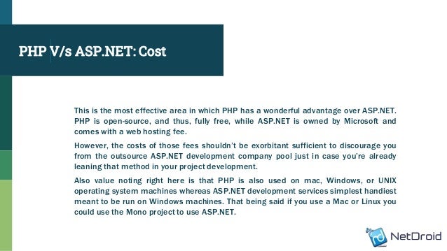 Php Vs Aspnet How To Choose The Right One Ppt 7471