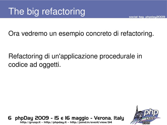 Spaghetti code refactoring | PPT