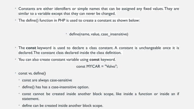 Introduction to PHP and MySql basics.pptx