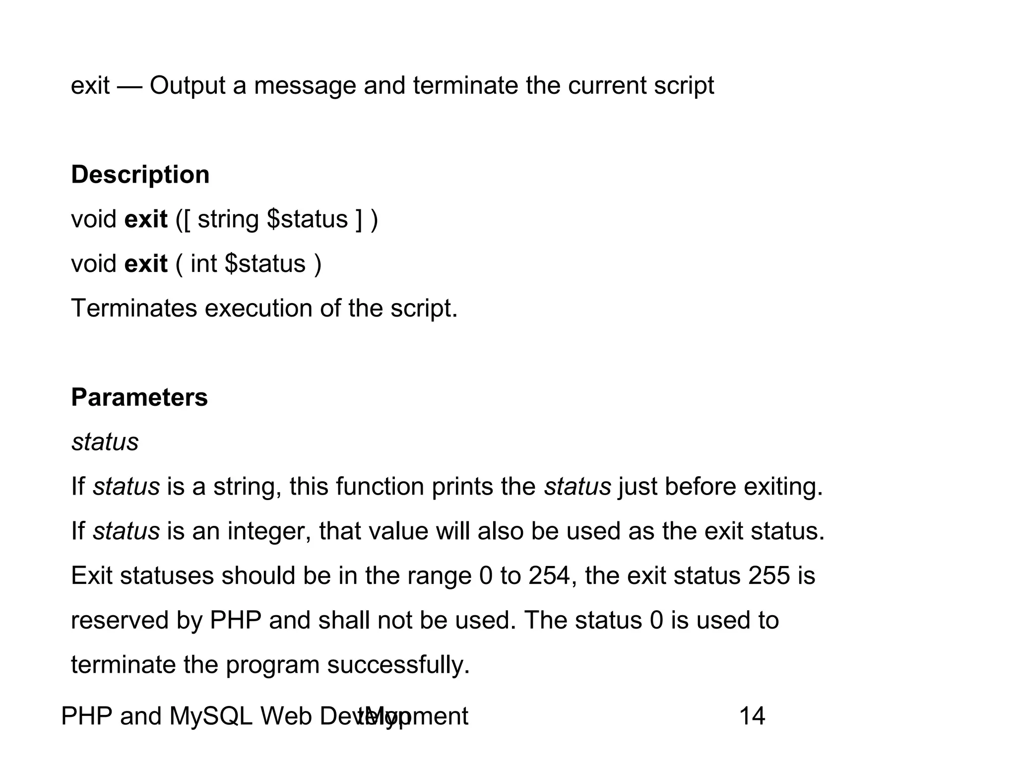 Php And Mysql Web Development Ppt