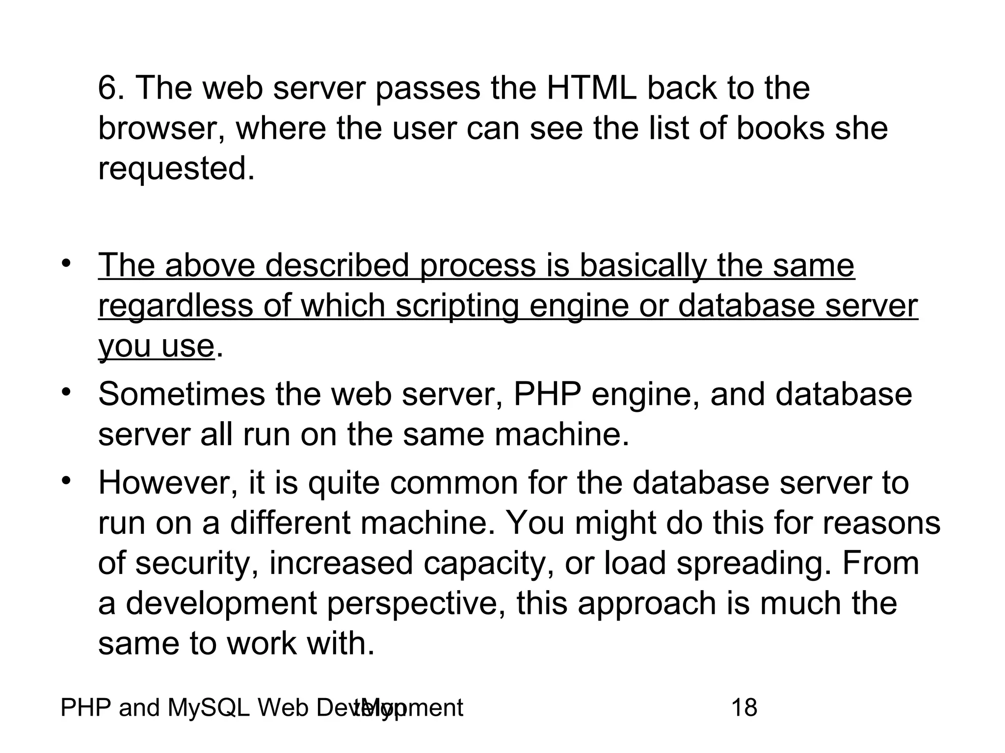 Php And Mysql Web Development Ppt