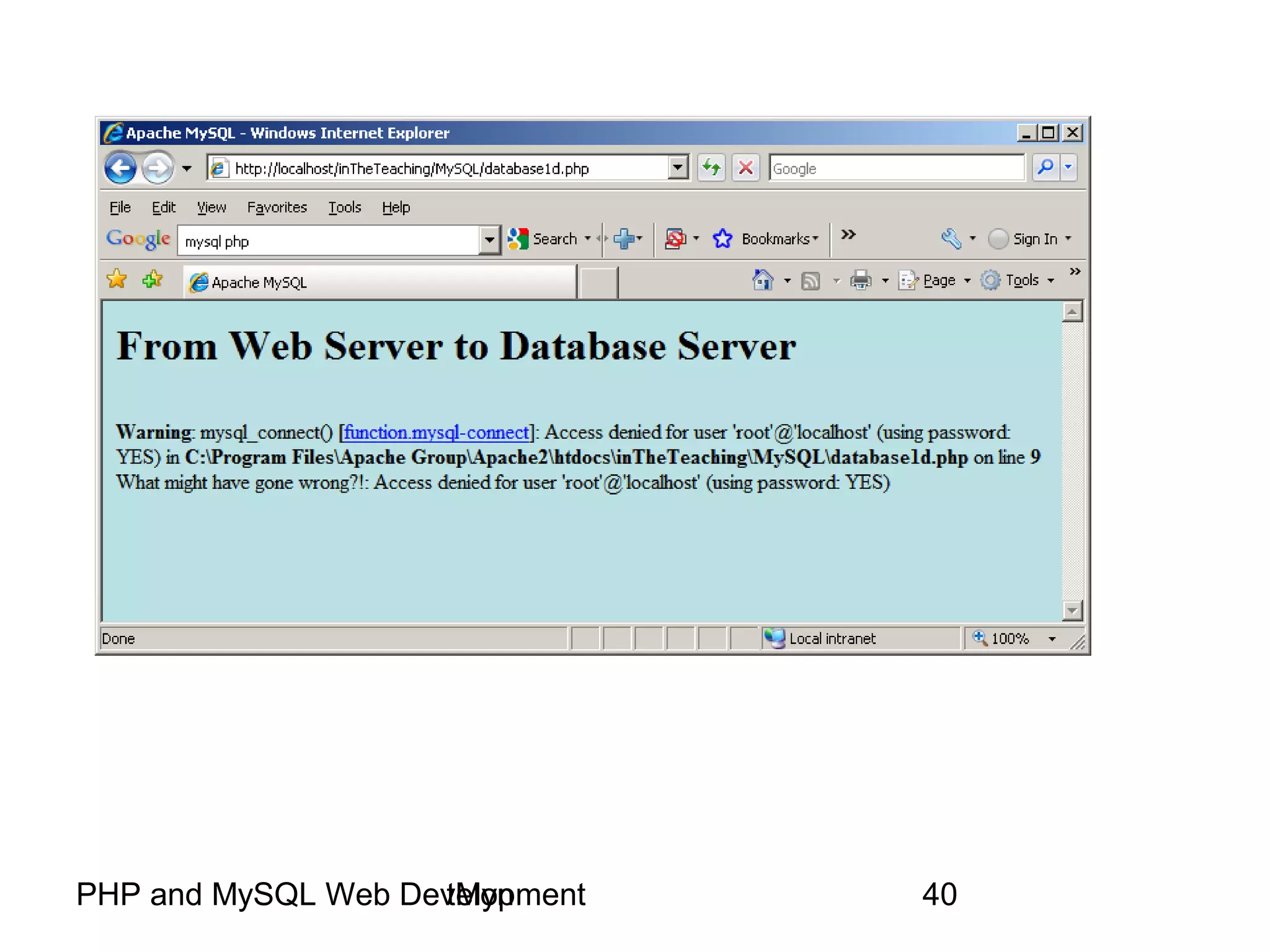 Php And Mysql Web Development Ppt 0091