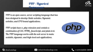 PHP and Node.js-Differences and Similarities | PPT