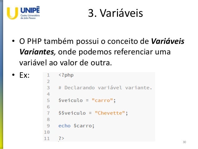 Aula 02 - Introdução ao PHP