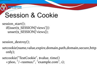 Php basic for vit university | PPT