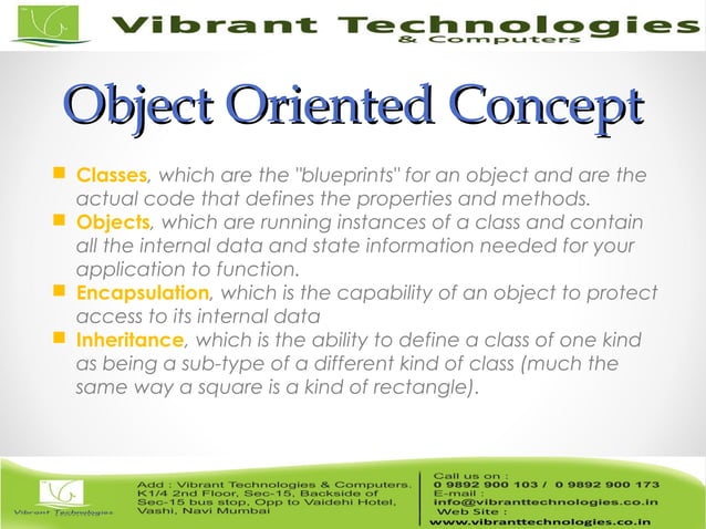 Php Introduction To Object Oriented Programming With Php Ppt Programming Languages Computing
