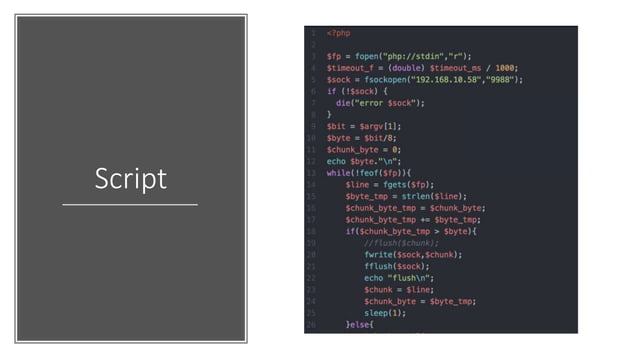PHP Bandwidth Shaping script | PPT