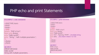 Php by shivitomer | PPTX | Programming Languages | Computing