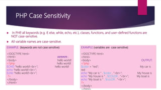 Php by shivitomer | PPTX | Programming Languages | Computing