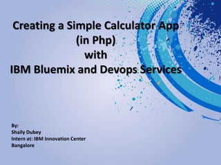 Simple Calculator with PhP | PPTX