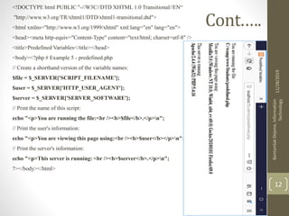 server side scripting basics by Bantamlak Dejene | PPT