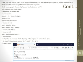 server side scripting basics by Bantamlak Dejene | PPT