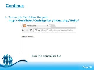 CODE IGNITER | PPTX