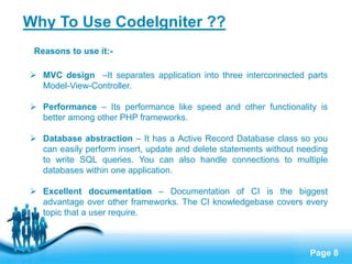 CODE IGNITER | PPTX