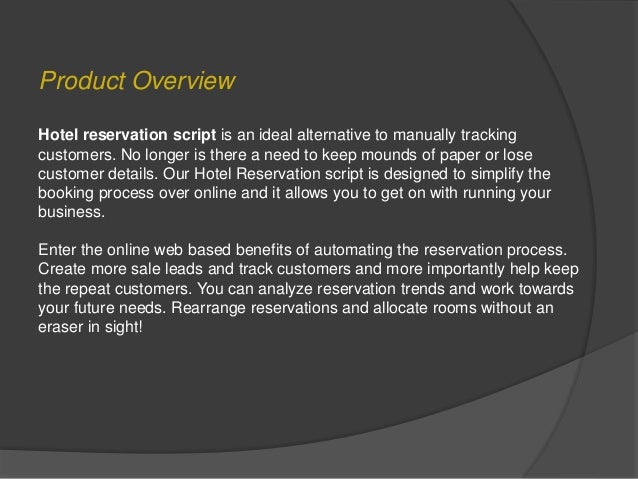 Php cms based hotel reservation script by eicra soft