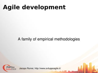 Agile development and domain driven design | PPT