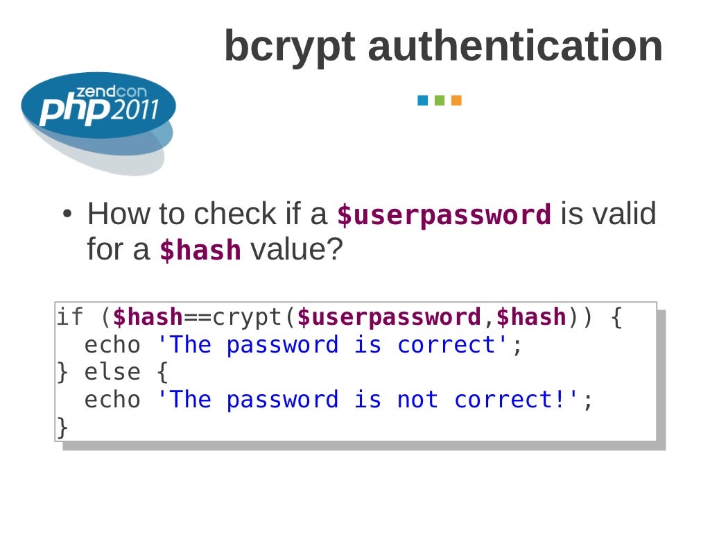 Cryptography in PHP: use cases Cryptography in PHP: use cases