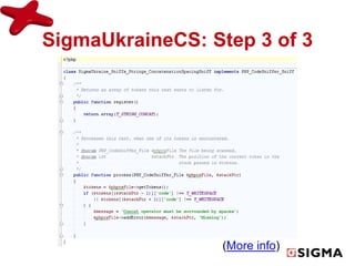 PHPCS (PHP Code Sniffer) | PPTX