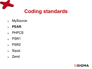 PHPCS (PHP Code Sniffer) | PPT