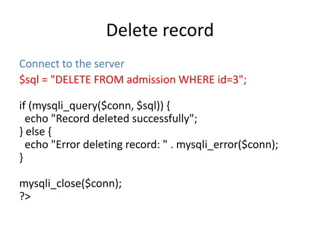 PHP DATABASE MANAGEMENT.pptx