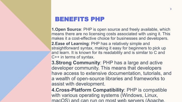 php developmentservices | PPT