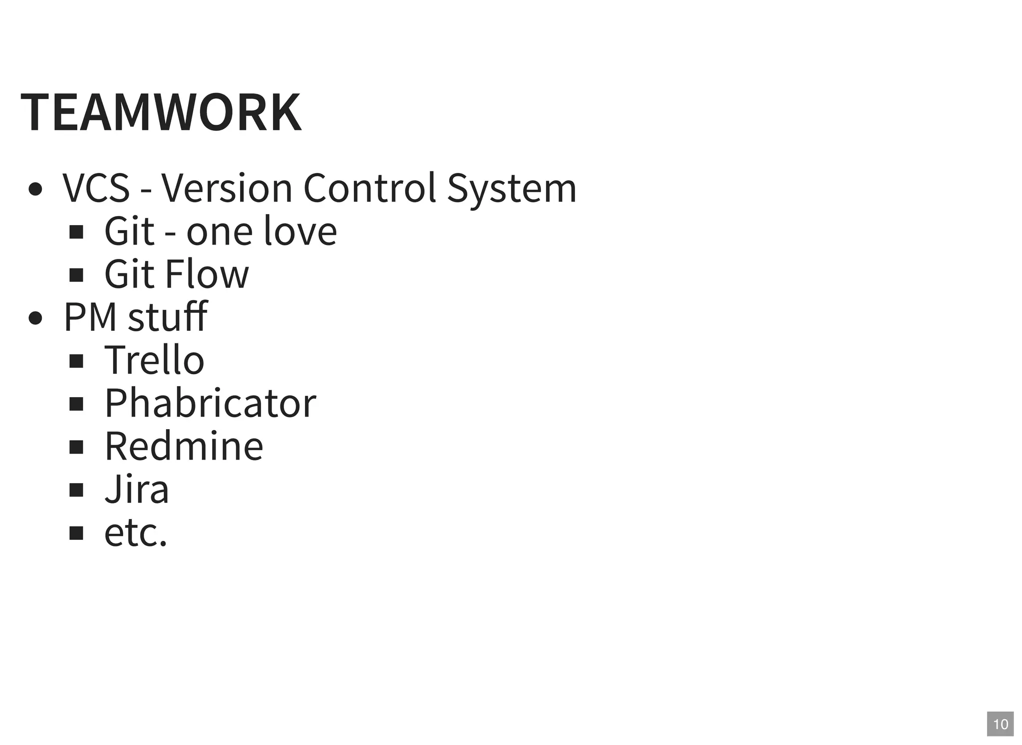 PHP Ecosystem and Best Practices | PPT